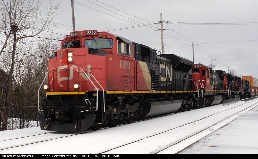 CN-8890 0n rte 120 to Halifax N.S.